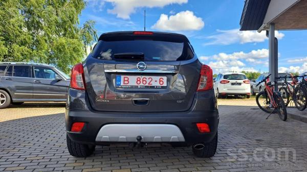 Grey Opel Mokka 2014 in Riga, with an engine capacity of 1.70 L and mileage of 192 thousand km for 6850 €, photo 5 on AUTOMOTO.COM.LV