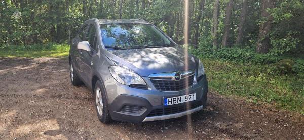 Серый Опель Mokka 2014 в Вильнюс, объемом двигателя 1.60 л и пробегом 118 тыс. км за 7150 €, фото 3 на AUTOMOTO.COM.LV