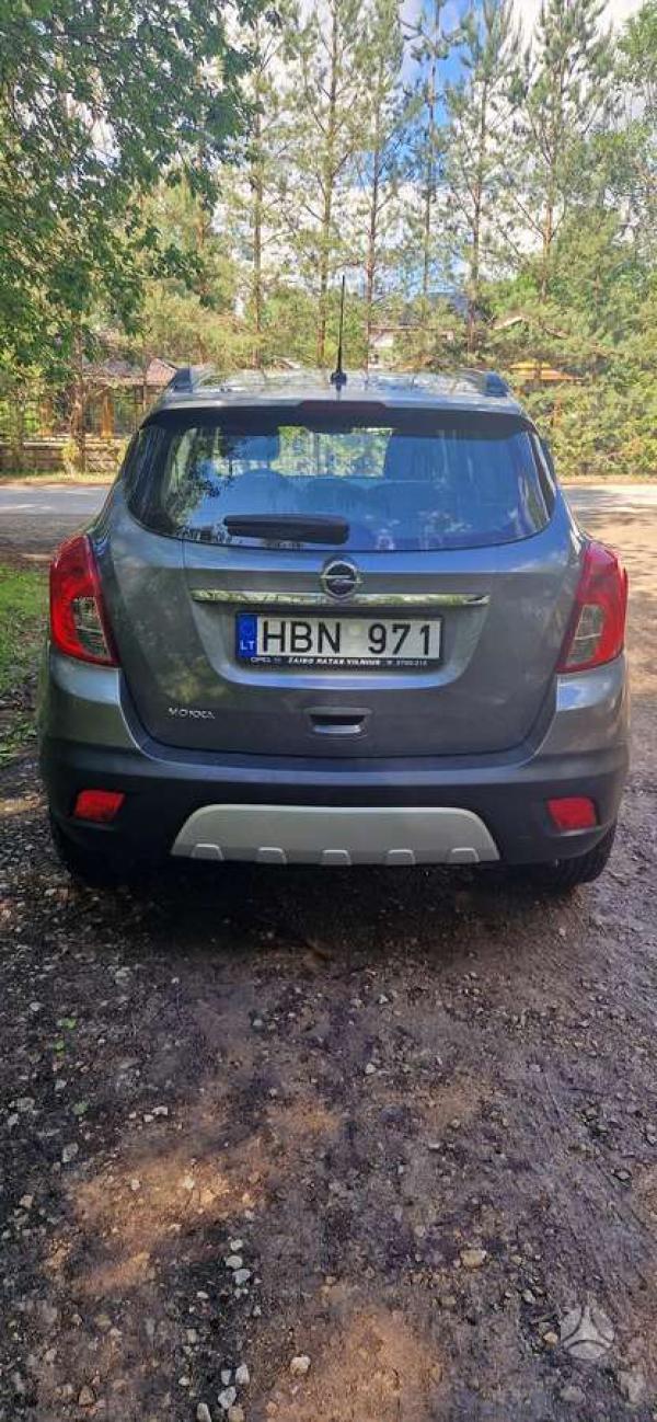 Серый Опель Mokka 2014 в Вильнюс, объемом двигателя 1.60 л и пробегом 118 тыс. км за 7150 €, фото 6 на AUTOMOTO.COM.LV