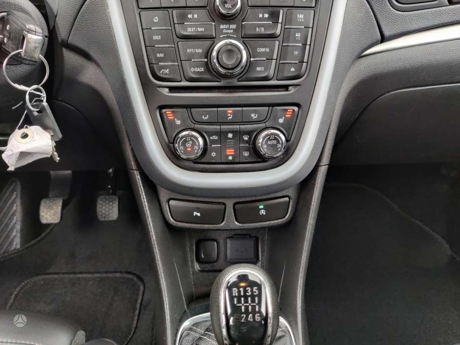 Серый Опель Mokka 2014 в Шяуляй, объемом двигателя 1.69 л и пробегом 200 тыс. км за 6700 €, фото 17 на AUTOMOTO.COM.LV