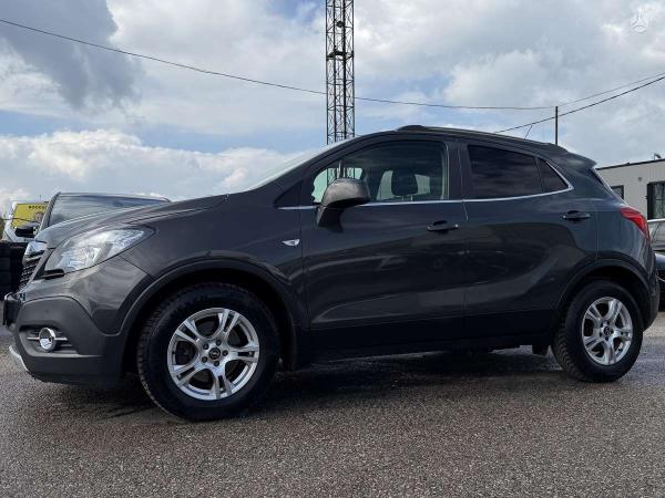 Pelēks Opel Mokka 2014 Kauņa, ar dzinēja tilpumu 1.36 L un nobraukumu 272 tūkst. km par 7250 €, foto 2 vietnē AUTOMOTO.COM.LV