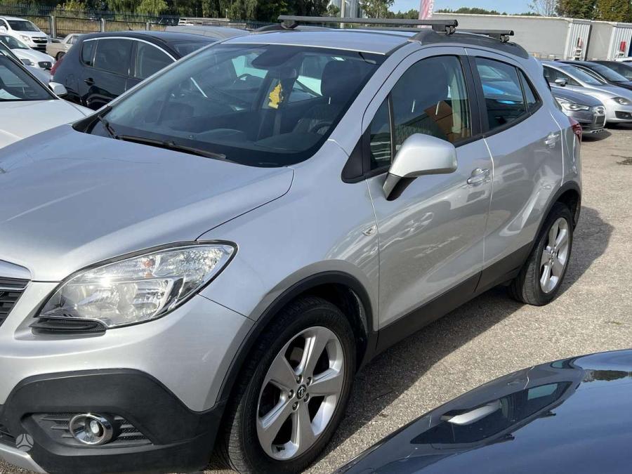 Серый Опель Mokka 2014 в Паневежис, объемом двигателя 1.40 л и пробегом 238 тыс. км за 5300 €, фото 3 на AUTOMOTO.COM.LV