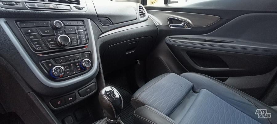 Pelēks Opel Mokka 2014 Tauragė, ar dzinēja tilpumu 1.70 L un nobraukumu 251 tūkst. km par 6200 €, foto 17 vietnē AUTOMOTO.COM.LV