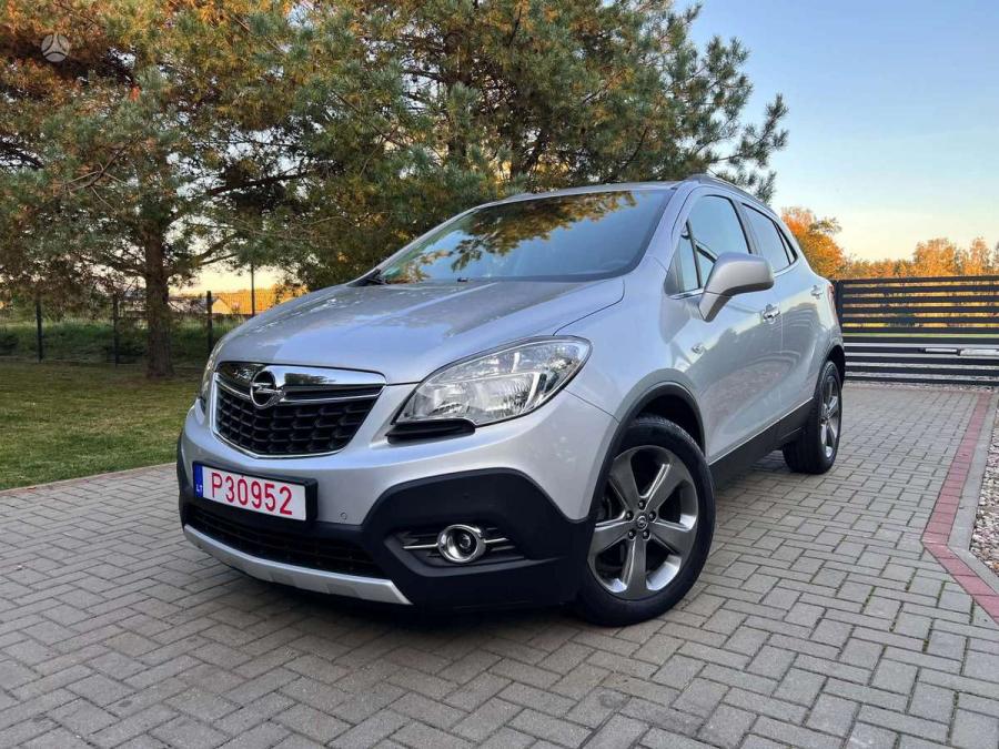 Pelēks Opel Mokka 2014 Druskininkai, ar dzinēja tilpumu 1.69 L un nobraukumu 227 tūkst. km par 5990 €, foto 7 vietnē AUTOMOTO.COM.LV