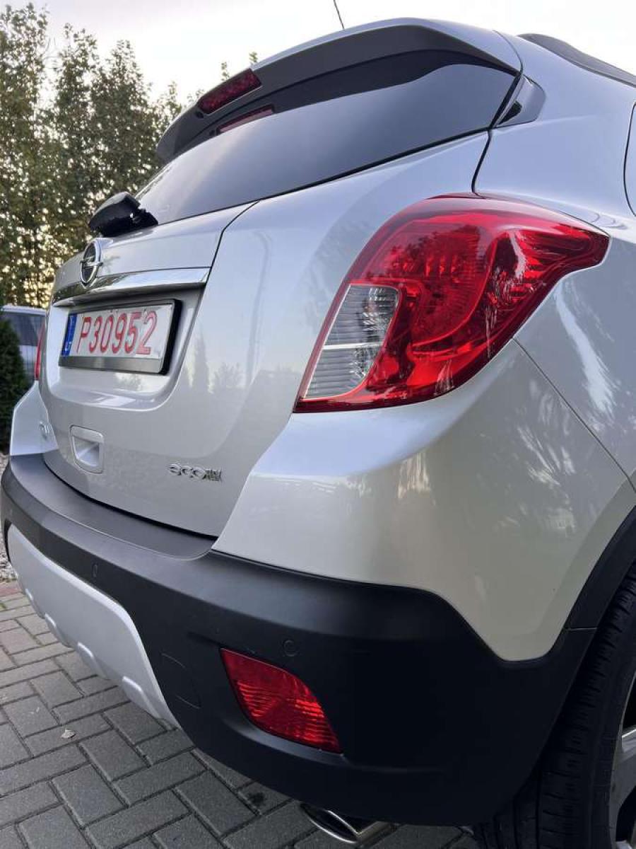 Pelēks Opel Mokka 2014 Druskininkai, ar dzinēja tilpumu 1.69 L un nobraukumu 227 tūkst. km par 5990 €, foto 12 vietnē AUTOMOTO.COM.LV