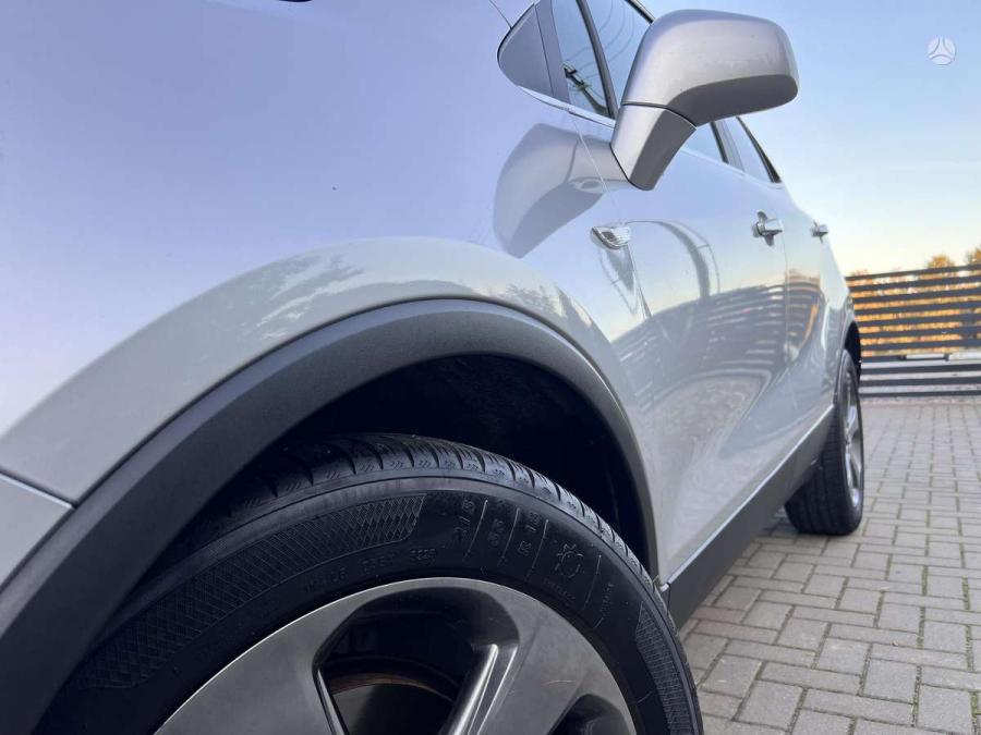 Pelēks Opel Mokka 2014 Druskininkai, ar dzinēja tilpumu 1.69 L un nobraukumu 227 tūkst. km par 5990 €, foto 15 vietnē AUTOMOTO.COM.LV