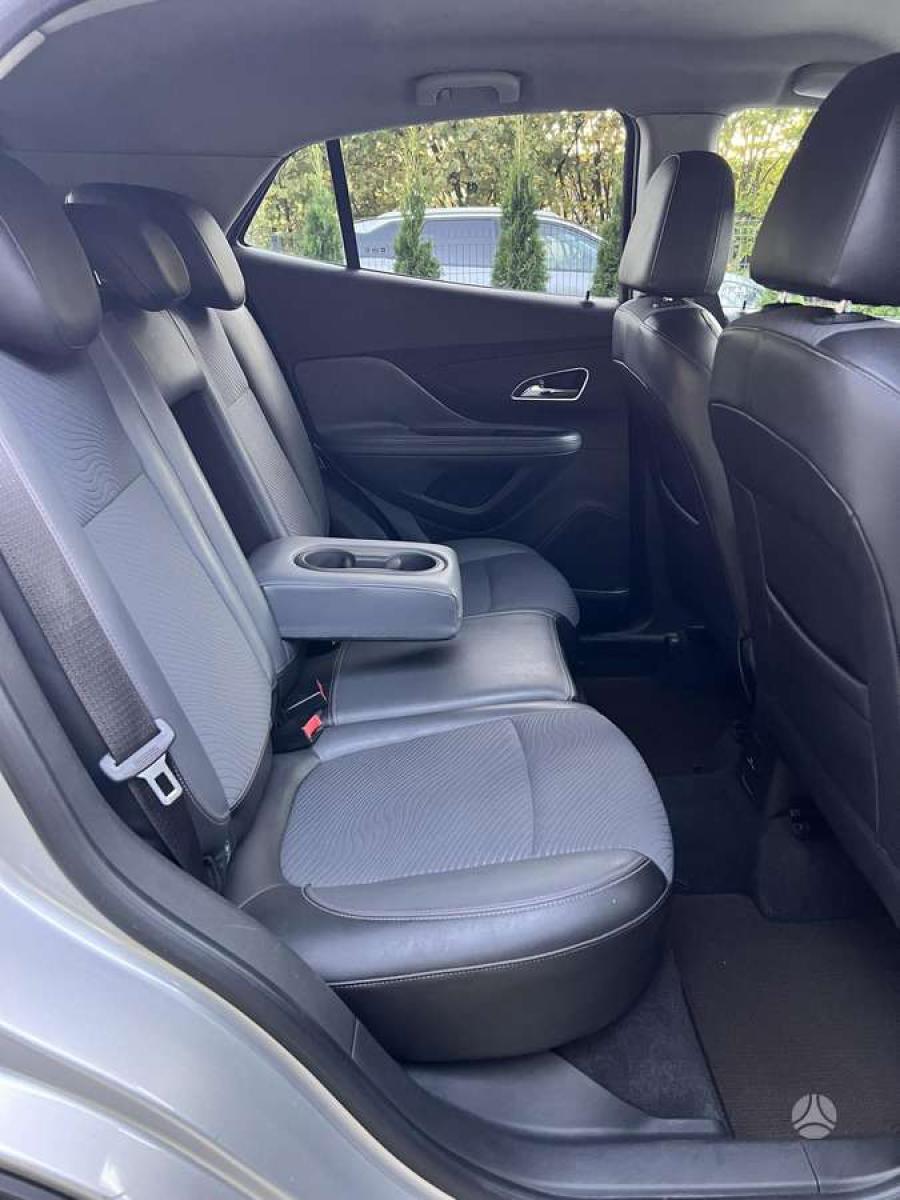 Pelēks Opel Mokka 2014 Druskininkai, ar dzinēja tilpumu 1.69 L un nobraukumu 227 tūkst. km par 5990 €, foto 25 vietnē AUTOMOTO.COM.LV