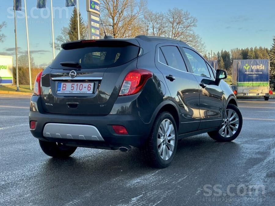 Pelēks Opel Mokka 2015 Cēsis, ar dzinēja tilpumu 1.60 L un nobraukumu 199 tūkst. km par 8300 €, foto 2 vietnē AUTOMOTO.COM.LV