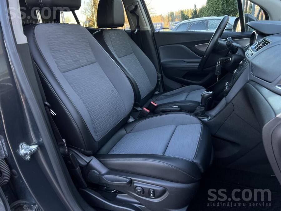 Pelēks Opel Mokka 2015 Cēsis, ar dzinēja tilpumu 1.60 L un nobraukumu 199 tūkst. km par 8300 €, foto 11 vietnē AUTOMOTO.COM.LV