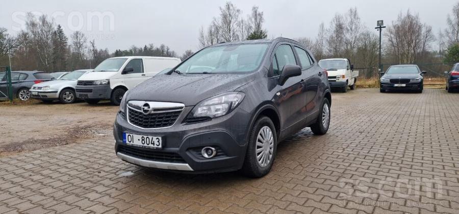 Grey Opel Mokka 2015 in Valmiera, with an engine capacity of 1.60 L and mileage of 273 thousand km for 7600 €, photo 6 on AUTOMOTO.COM.LV