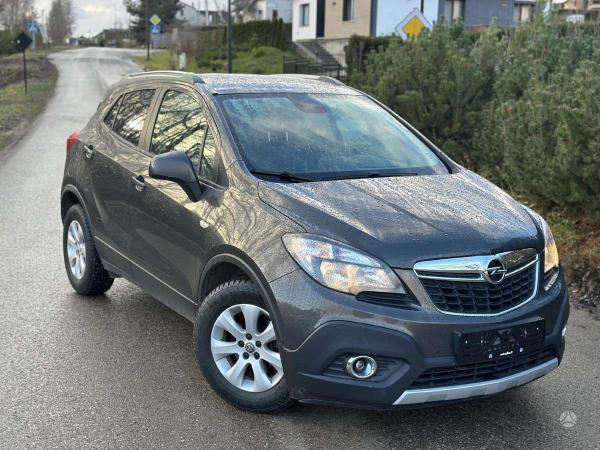 Pelēks Opel Mokka 2015 Alīta, ar dzinēja tilpumu 1.36 L un nobraukumu 221 tūkst. km par 6980 €, foto 2 vietnē AUTOMOTO.COM.LV