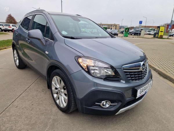 Pelēks Opel Mokka 2015 Šauļi, ar dzinēja tilpumu 1.40 L un nobraukumu 240 tūkst. km par 7900 €, foto 1 vietnē AUTOMOTO.COM.LV