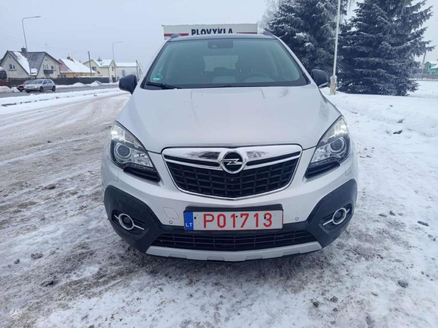 Pelēks Opel Mokka 2015 Marijampole, ar dzinēja tilpumu 1.60 L un nobraukumu 200 tūkst. km par 6500 €, foto 3 vietnē AUTOMOTO.COM.LV