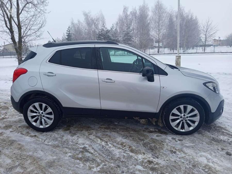 Pelēks Opel Mokka 2015 Marijampole, ar dzinēja tilpumu 1.60 L un nobraukumu 200 tūkst. km par 6500 €, foto 5 vietnē AUTOMOTO.COM.LV