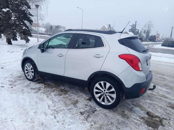 Pelēks Opel Mokka 2015 Marijampole, ar dzinēja tilpumu 1.60 L un nobraukumu 200 tūkst. km par 6500 €, foto 9 vietnē AUTOMOTO.COM.LV