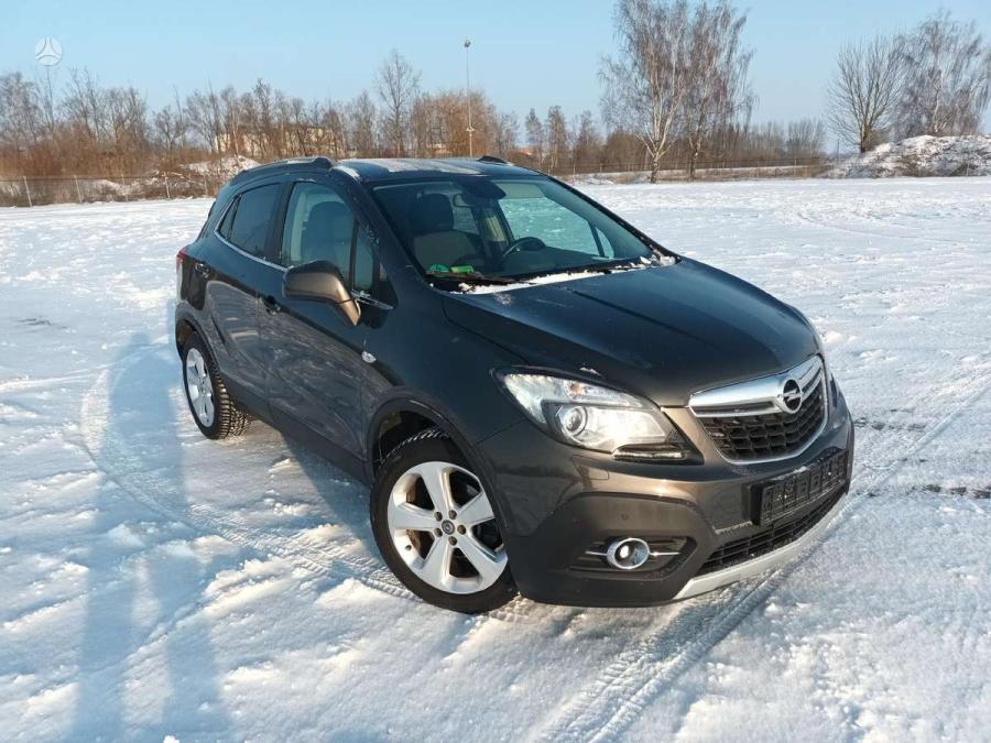 Pelēks Opel Mokka 2015 Marijampole, ar dzinēja tilpumu 1.60 L un nobraukumu 188 tūkst. km par 6600 €, foto 3 vietnē AUTOMOTO.COM.LV