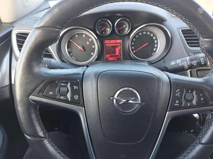 Pelēks Opel Mokka 2015 Marijampole, ar dzinēja tilpumu 1.60 L un nobraukumu 188 tūkst. km par 6600 €, foto 13 vietnē AUTOMOTO.COM.LV