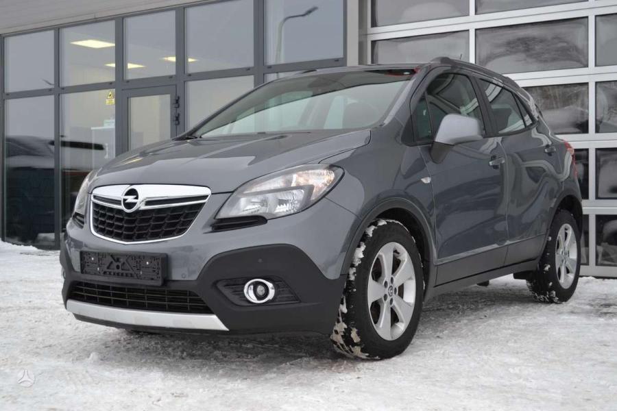 Grey Opel Mokka 2015 in Vilnius, with an engine capacity of 1.36 L and mileage of 38 thousand km for 11000 €, photo 2 on AUTOMOTO.COM.LV