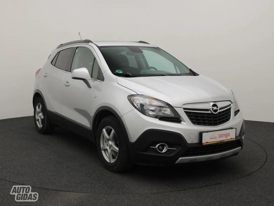 Grey Opel Mokka 2015 in Vilnius, with an engine capacity of 1.60 L and mileage of 281 thousand km for 6699 €, photo 11 on AUTOMOTO.COM.LV
