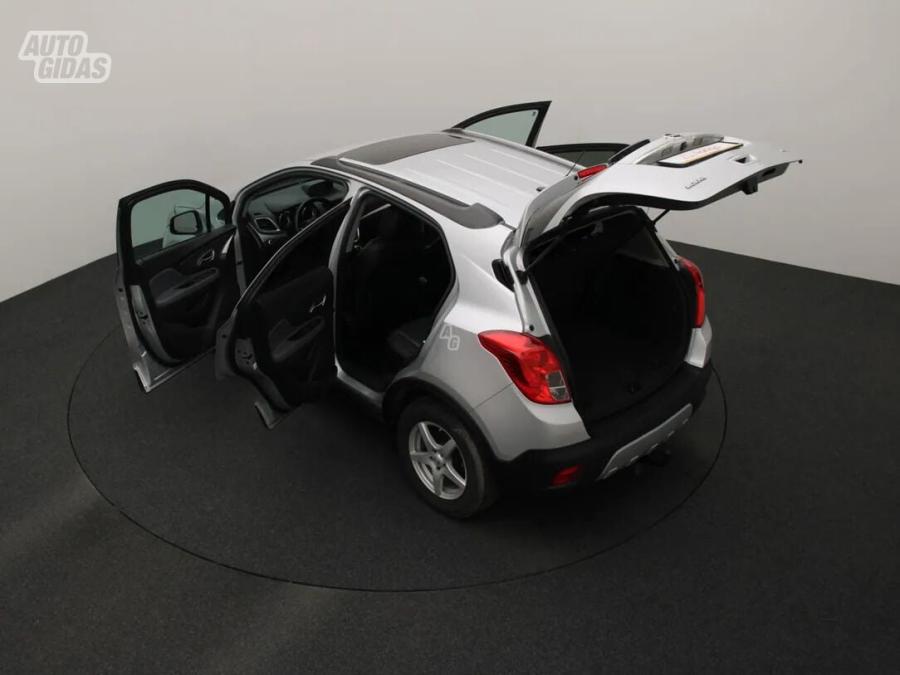 Grey Opel Mokka 2015 in Vilnius, with an engine capacity of 1.60 L and mileage of 281 thousand km for 6699 €, photo 14 on AUTOMOTO.COM.LV