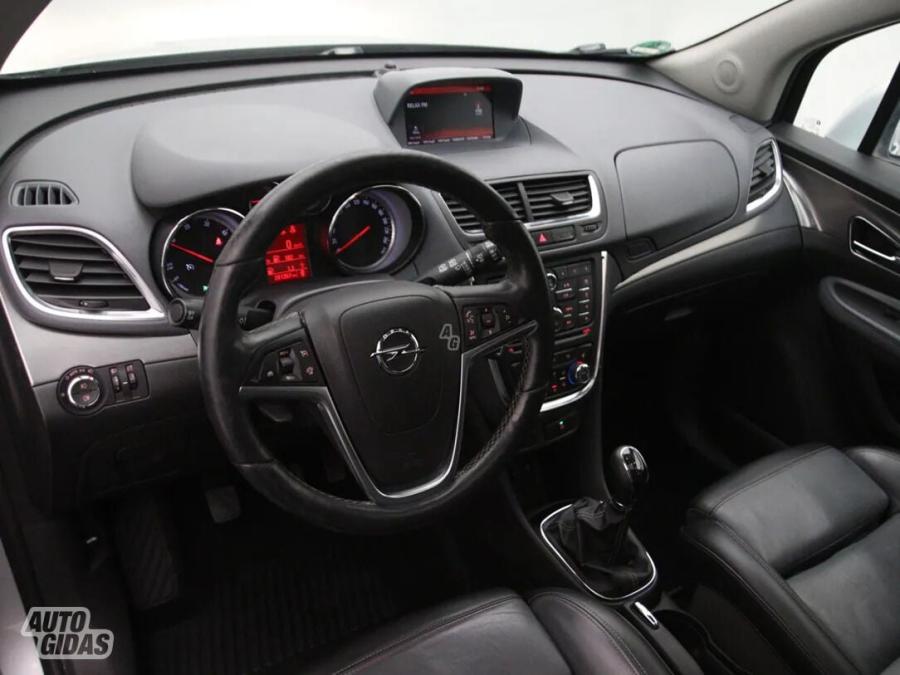 Grey Opel Mokka 2015 in Vilnius, with an engine capacity of 1.60 L and mileage of 281 thousand km for 6699 €, photo 17 on AUTOMOTO.COM.LV