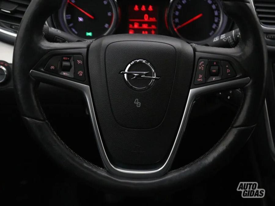 Grey Opel Mokka 2015 in Vilnius, with an engine capacity of 1.60 L and mileage of 281 thousand km for 6699 €, photo 19 on AUTOMOTO.COM.LV