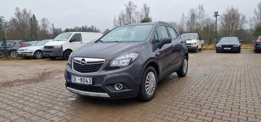 Grey Opel Mokka 2015 in Valmiera, with an engine capacity of 1.60 L and mileage of 273 thousand km for 8000 €, photo 7 on AUTOMOTO.COM.LV