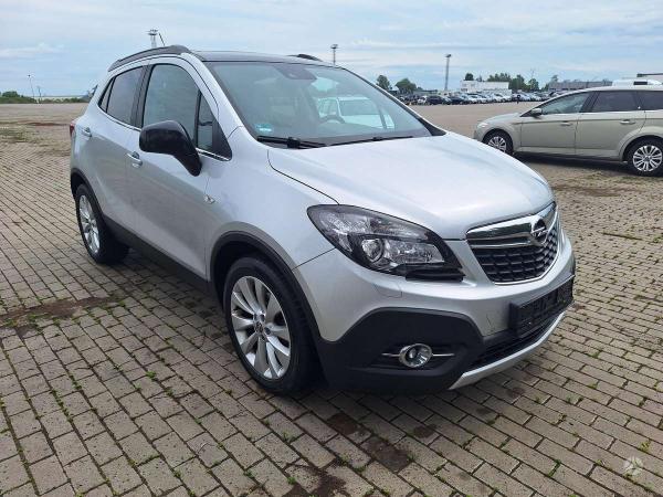Pelēks Opel Mokka 2015 Marijampole, ar dzinēja tilpumu 1.60 L un nobraukumu 20 tūkst. km par 6300 €, foto 1 vietnē AUTOMOTO.COM.LV