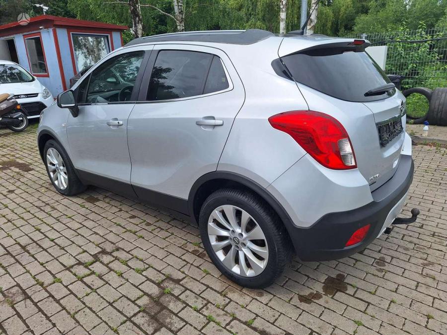 Pelēks Opel Mokka 2015 Marijampole, ar dzinēja tilpumu 1.60 L un nobraukumu 20 tūkst. km par 6300 €, foto 6 vietnē AUTOMOTO.COM.LV