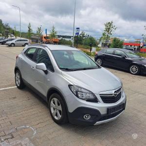 Grey Opel Mokka 2015 in Vilnius, with an engine capacity of 1.69 L and mileage of 189 thousand km for 5550 €, photo 14 on AUTOMOTO.COM.LV