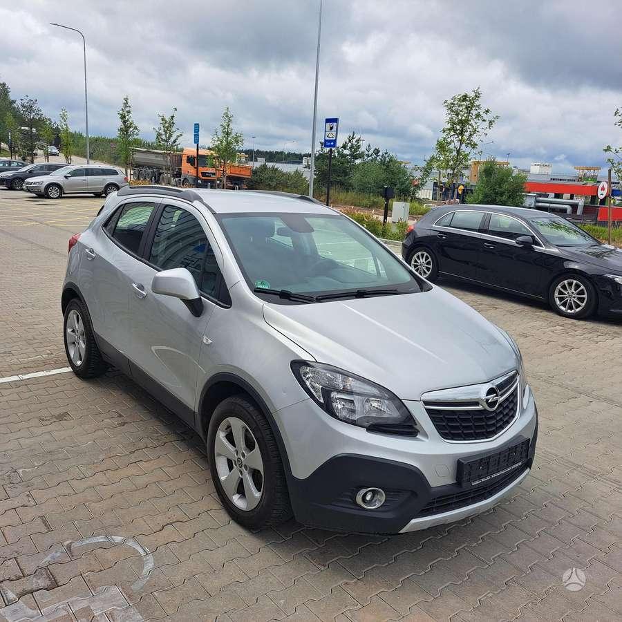 Grey Opel Mokka 2015 in Vilnius, with an engine capacity of 1.69 L and mileage of 189 thousand km for 5550 €, photo 14 on AUTOMOTO.COM.LV