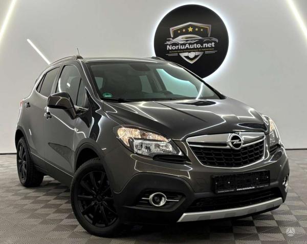 Pelēks Opel Mokka 2015 Marijampole, ar dzinēja tilpumu 1.60 L un nobraukumu 152 tūkst. km par 7250 €, foto 1 vietnē AUTOMOTO.COM.LV
