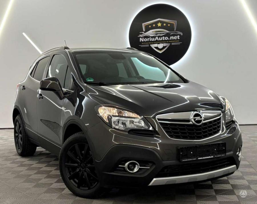Серый Опель Mokka 2015 в Мариямполе, объемом двигателя 1.60 л и пробегом 152 тыс. км за 7250 €, фото 1 на AUTOMOTO.COM.LV