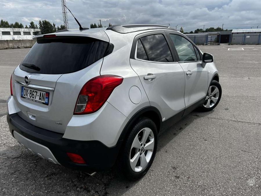 Серый Опель Mokka 2015 в Паневежис, объемом двигателя 1.60 л и пробегом 200 тыс. км за 6300 €, фото 7 на AUTOMOTO.COM.LV