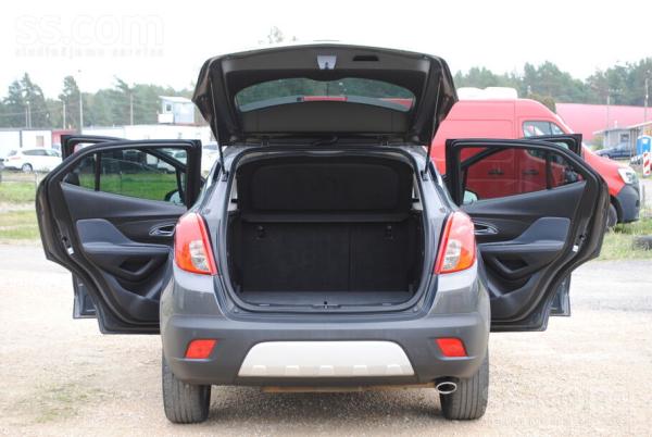 Grey Opel Mokka 2015 in Riga, with an engine capacity of 1.70 L and mileage of 215 thousand km for 6990 €, photo 9 on AUTOMOTO.COM.LV