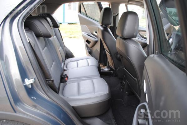 Grey Opel Mokka 2015 in Riga, with an engine capacity of 1.70 L and mileage of 215 thousand km for 6990 €, photo 11 on AUTOMOTO.COM.LV