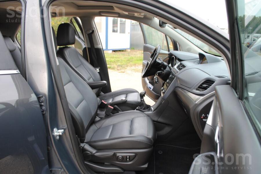 Pelēks Opel Mokka 2015 Rīga, ar dzinēja tilpumu 1.70 L un nobraukumu 215 tūkst. km par 6990 €, foto 13 vietnē AUTOMOTO.COM.LV
