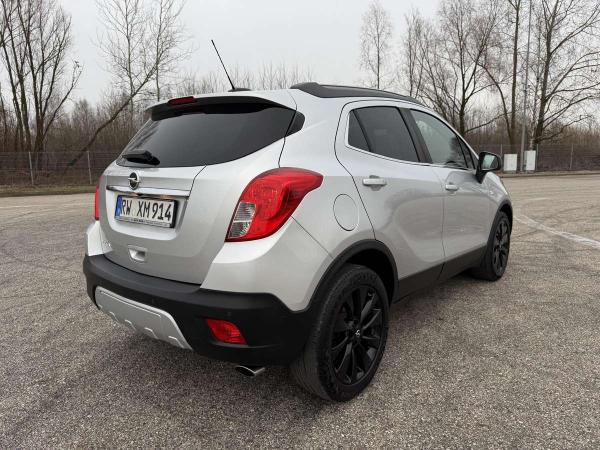 Grey Opel Mokka 2016 in Marijampole, with an engine capacity of 1.60 L and mileage of 192 thousand km for 5950 €, photo 3 on AUTOMOTO.COM.LV