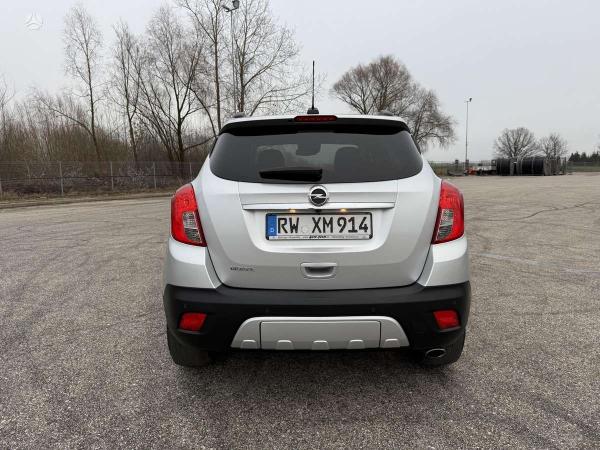 Grey Opel Mokka 2016 in Marijampole, with an engine capacity of 1.60 L and mileage of 192 thousand km for 5950 €, photo 5 on AUTOMOTO.COM.LV