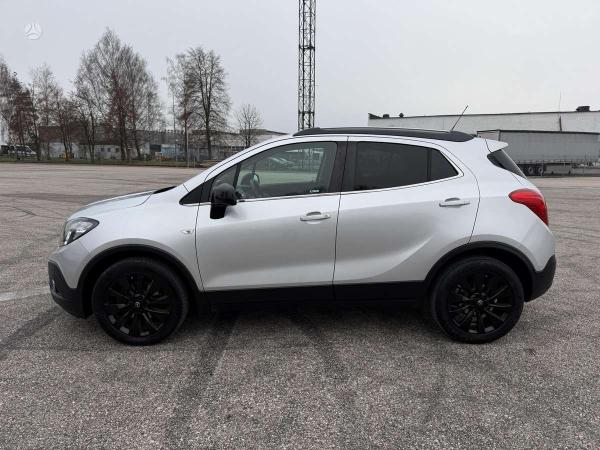 Grey Opel Mokka 2016 in Marijampole, with an engine capacity of 1.60 L and mileage of 192 thousand km for 5950 €, photo 6 on AUTOMOTO.COM.LV