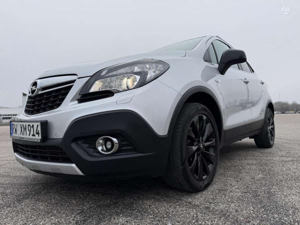 Grey Opel Mokka 2016 in Marijampole, with an engine capacity of 1.60 L and mileage of 192 thousand km for 5950 €, photo 8 on AUTOMOTO.COM.LV