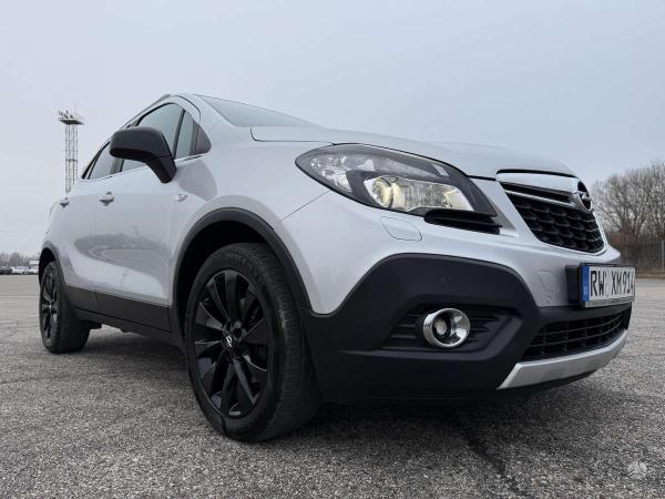 Grey Opel Mokka 2016 in Marijampole, with an engine capacity of 1.60 L and mileage of 192 thousand km for 5950 €, photo 9 on AUTOMOTO.COM.LV