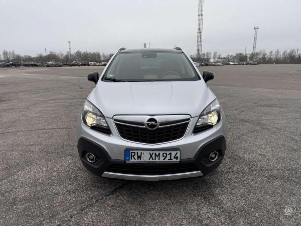 Grey Opel Mokka 2016 in Marijampole, with an engine capacity of 1.60 L and mileage of 192 thousand km for 5950 €, photo 10 on AUTOMOTO.COM.LV