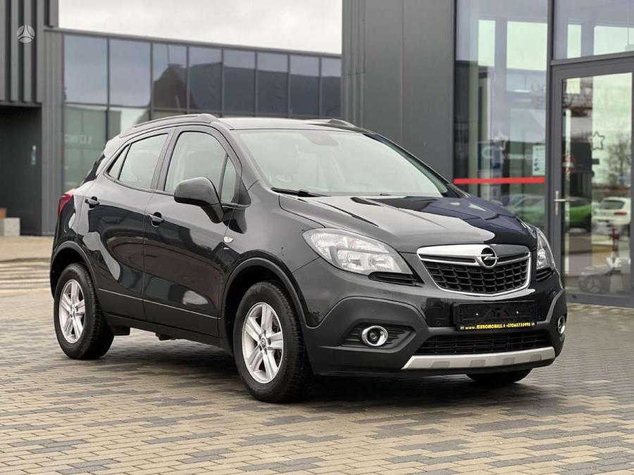 Pelēks Opel Mokka 2016 Šauļi, ar dzinēja tilpumu 1.60 L un nobraukumu 118 tūkst. km par 7150 €, foto 1 vietnē AUTOMOTO.COM.LV