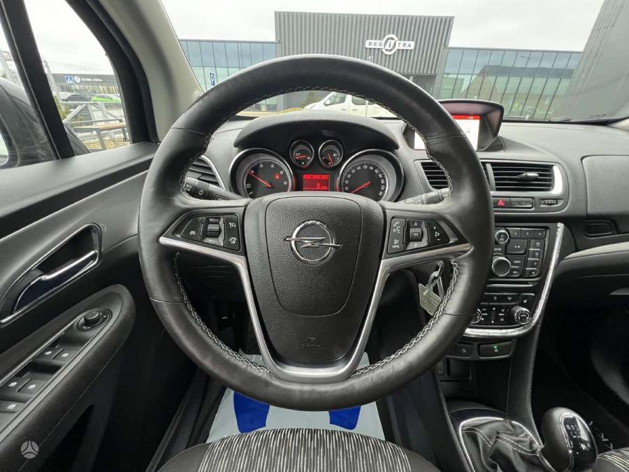 Pelēks Opel Mokka 2016 Šauļi, ar dzinēja tilpumu 1.60 L un nobraukumu 118 tūkst. km par 7150 €, foto 17 vietnē AUTOMOTO.COM.LV