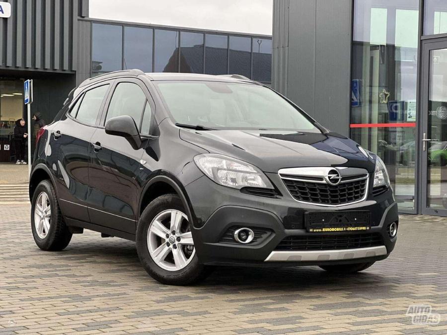 Grey Opel Mokka 2016 in Siauliai, with an engine capacity of 1.60 L and mileage of 118 thousand km for 7150 €, photo 13 on AUTOMOTO.COM.LV