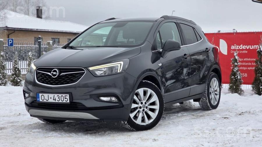 Grey Opel Mokka 2016 in Jelgava, with an engine capacity of 1.60 L and mileage of 0 thousand km for 10350 €, photo 1 on AUTOMOTO.COM.LV