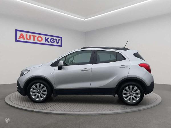 Pelēks Opel Mokka 2016 Viļņa, ar dzinēja tilpumu 1.40 L un nobraukumu 79 tūkst. km par 7799 €, foto 2 vietnē AUTOMOTO.COM.LV