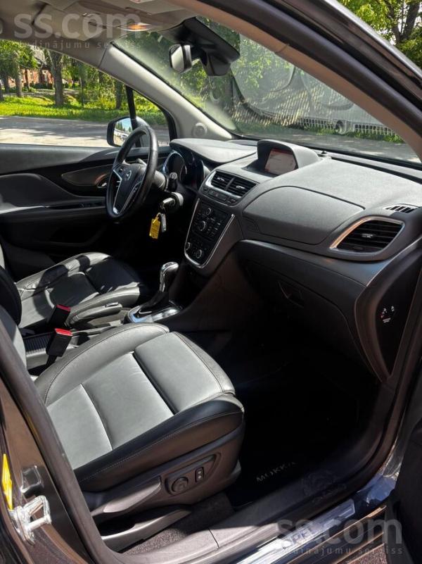 Pelēks Opel Mokka 2016 Valmiera, ar dzinēja tilpumu 1.60 L un nobraukumu 185 tūkst. km par 8950 €, foto 9 vietnē AUTOMOTO.COM.LV