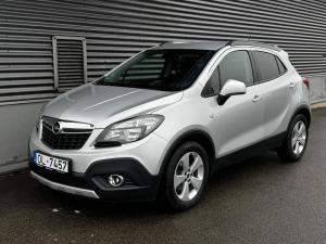 Pelēks Opel Mokka 2016 Rīga, ar dzinēja tilpumu 1.60 L un nobraukumu 124 tūkst. km par 7300 €, foto  vietnē AUTOMOTO.COM.LV